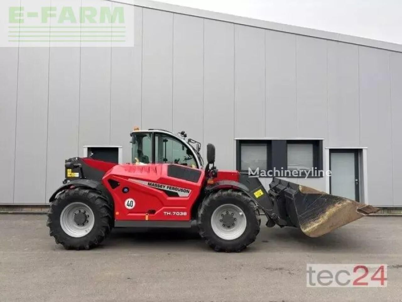 Massey Ferguson th.7038 teleskopski utovarivač