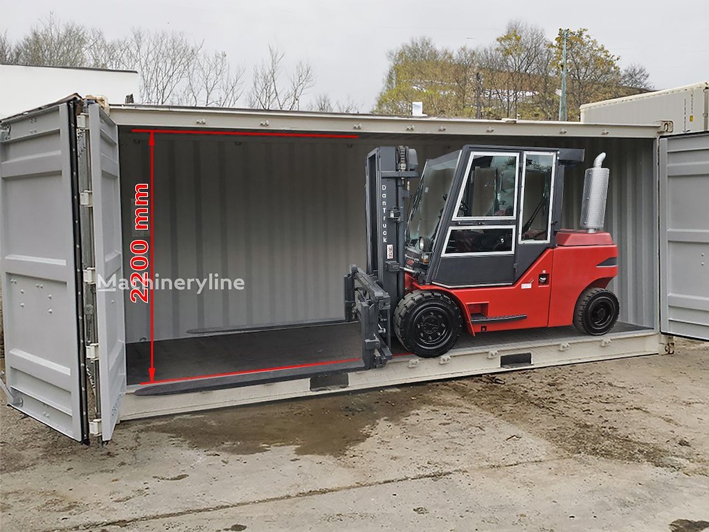 DanTruck Dan Truck 8450DG Container-Indoor-Stapler -TRIPLEX dizel viljuškar