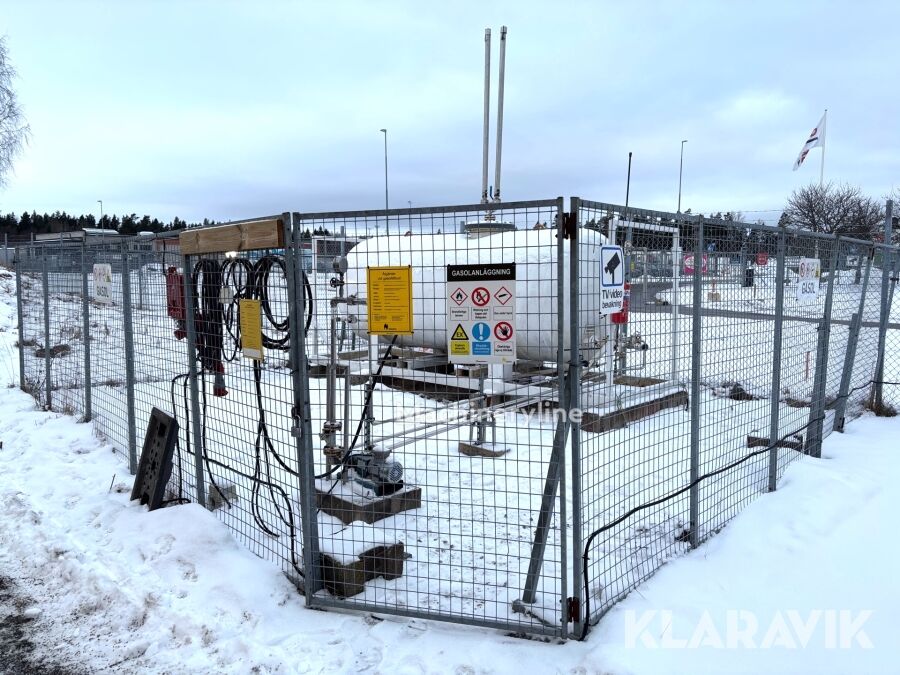 Prodaje se Tankmobil Komplett gasolanläggning Tankmobil påfyllningsanläggning för gas kontejner za kipovanje na aukciji