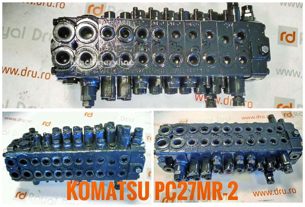 Distribuitor hidraulični razvodnik za Komatsu PC27MR-2 građevinske mašine