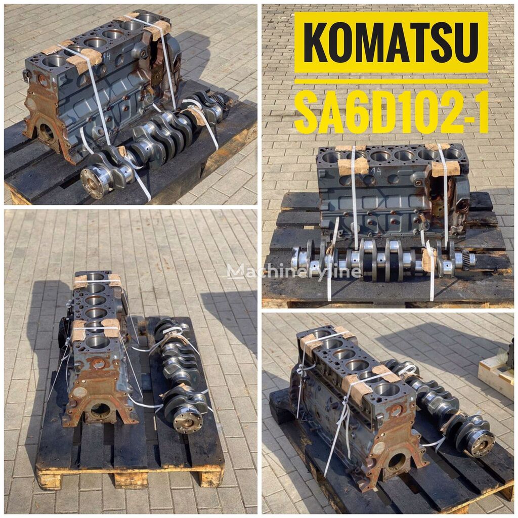Bloc motor blok cilindara za Komatsu SA6D102-1 građevinske mašine