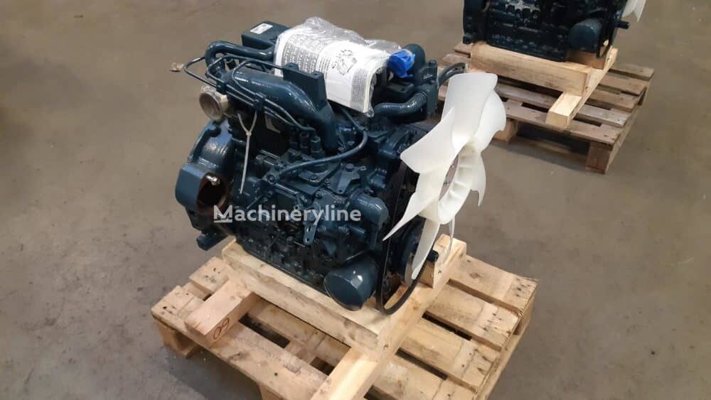 Motor Diesel za Kubota D1803, 3 Cilindri, 1.826 cm³, 34.9 CP, Răcire cu Apă, Nou, Livrare pe Paleți građevinske mašine