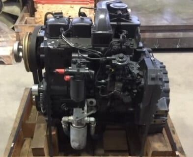 Motor buldoexcavator za Komatsu WB93R građevinske mašine