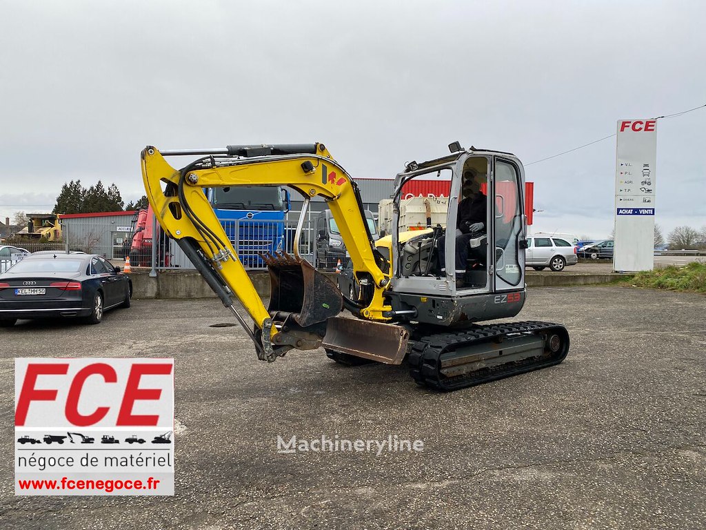 Wacker Neuson EZ53/E05-10 mini bager nakon udesa