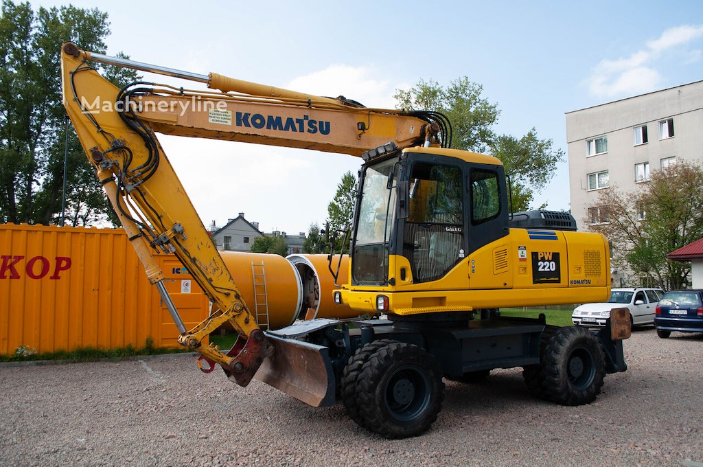 Komatsu PW220 bager točkaš