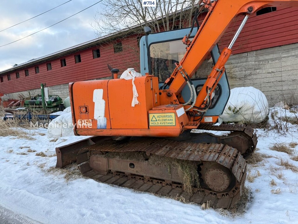 Hitachi EX60 mini bager