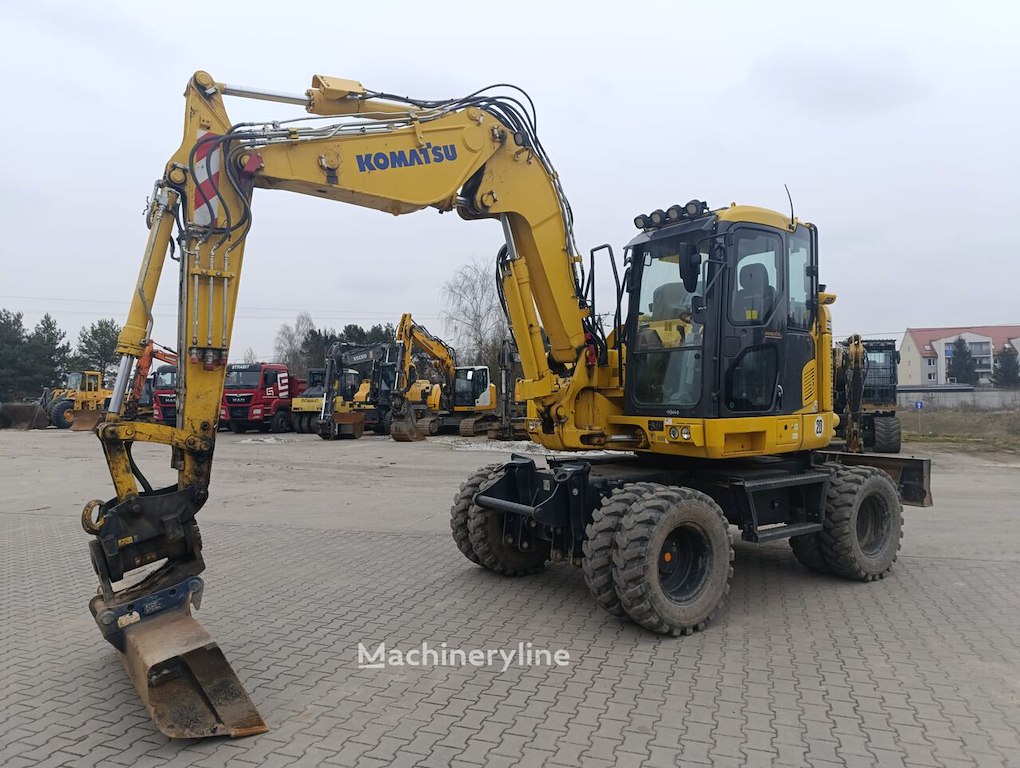 Komatsu PW138 bager točkaš