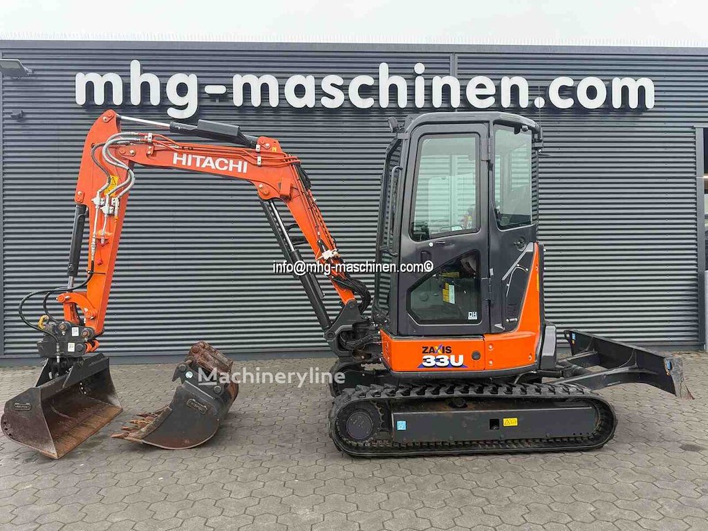 Hitachi ZX33U-6 mini bager