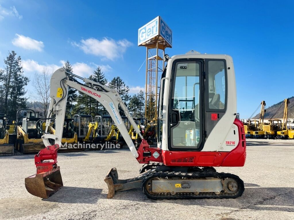 Takeuchi TB216 mini bager