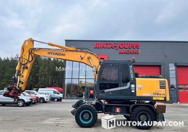 Prodaje se Hyundai Robex 170W-7A / Rototilt, ripper, 2008, 9,500 h Excavator, Ilmaj bager točkaš na aukciji