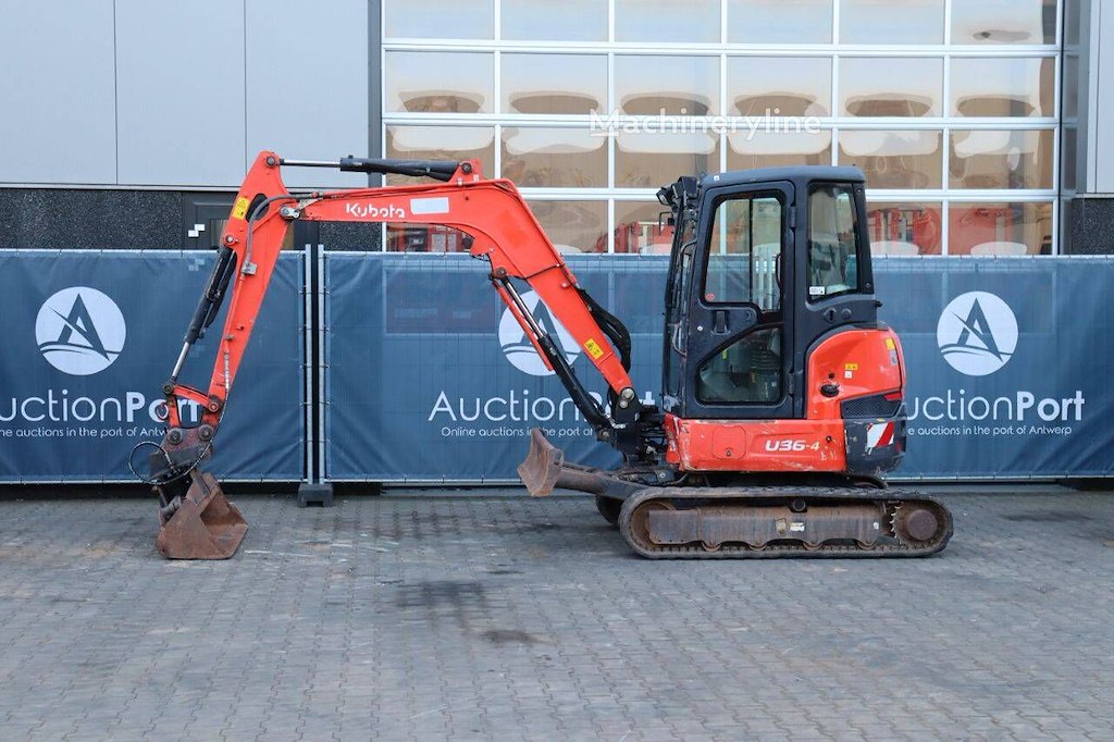 Prodaje se Kubota U36-4 mini bager na aukciji