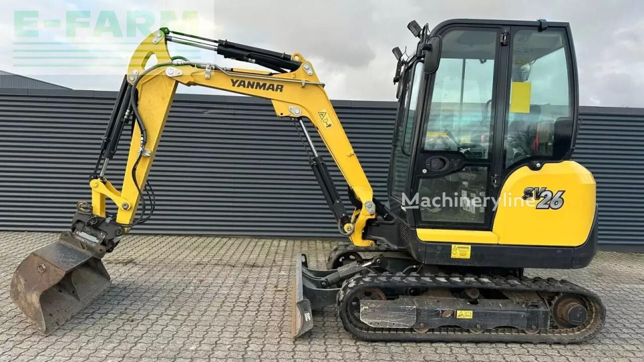 Yanmar sv26 mini bager