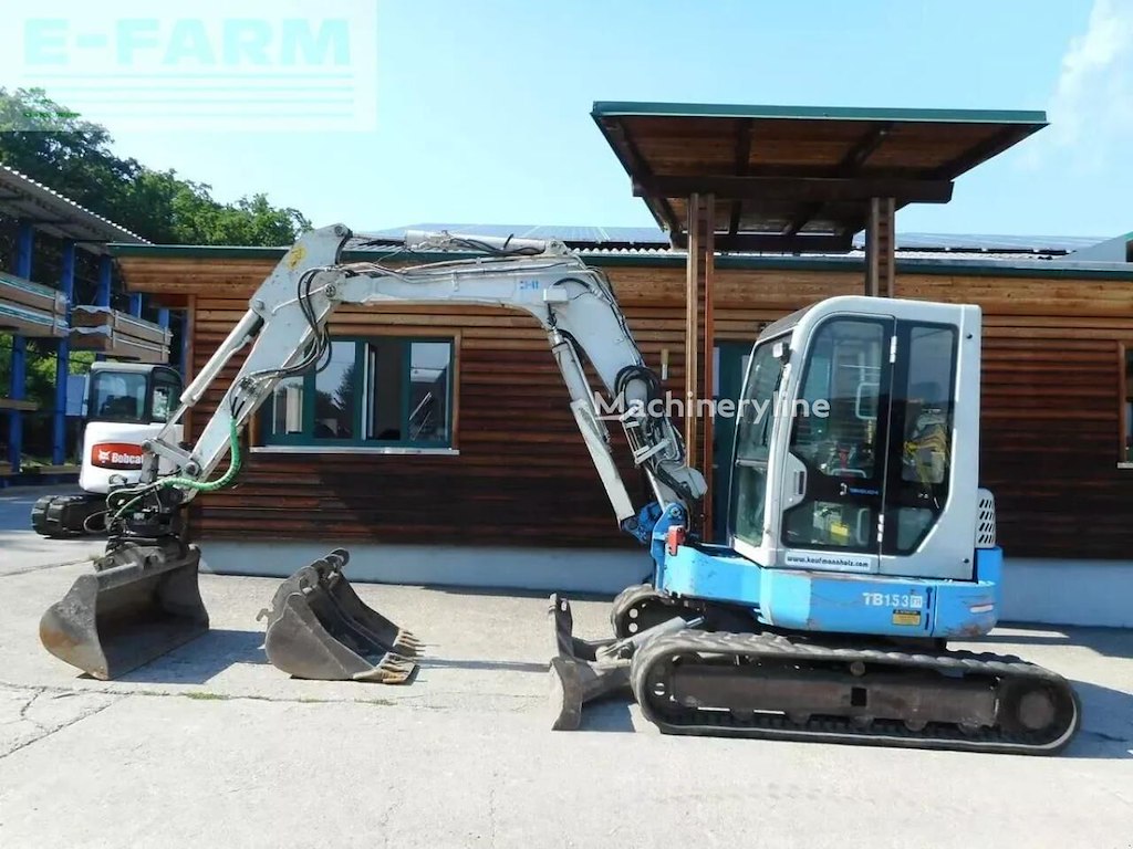 Takeuchi tb 153fr mini bager
