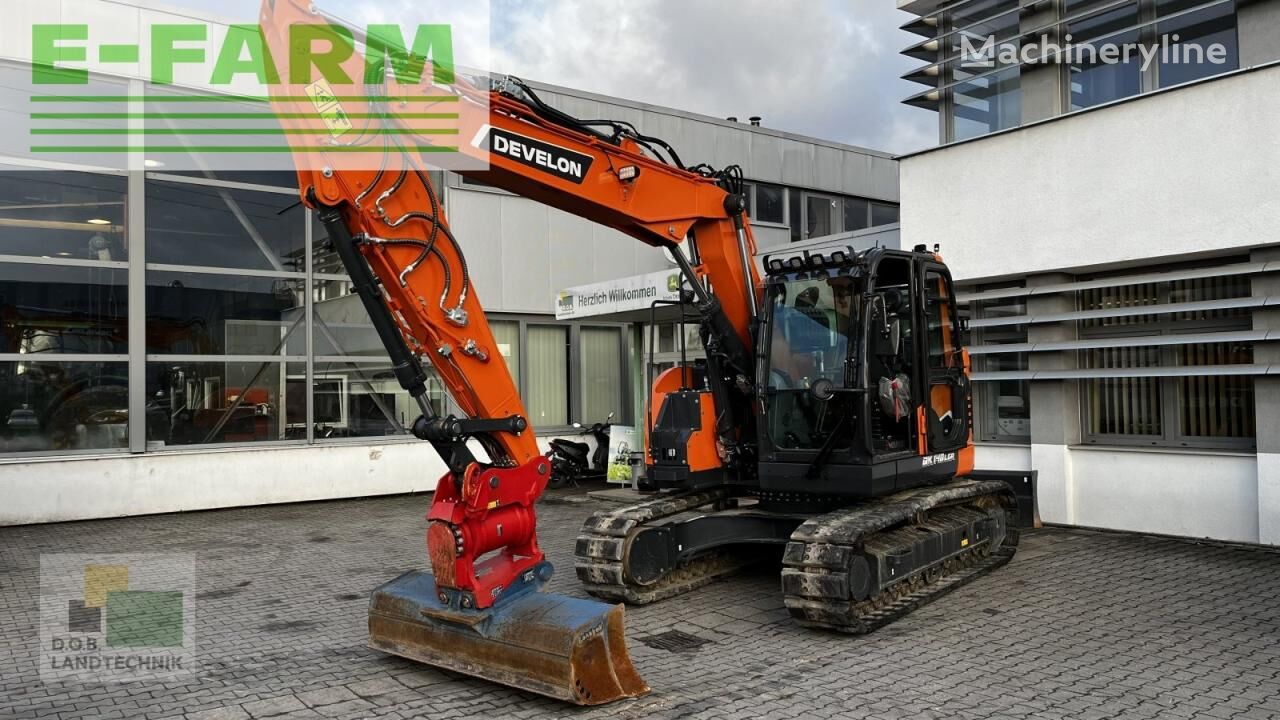Doosan dx 140lcr-7 bager guseničar