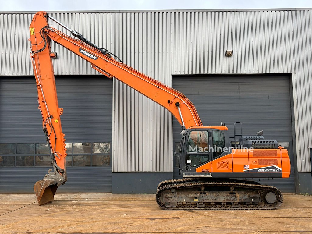 Doosan DX225LC-7 Long Reach 15.4 m bager sa dugom strelom