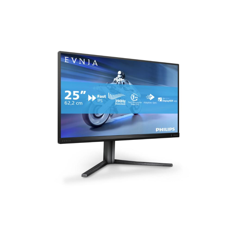 Monitor PHILIPS 25M2N5200U/00 24.5"/IPS/1920x1080/390Hz/0,3ms/HDMIx2,USB/Adaptive sync/VESA/siva