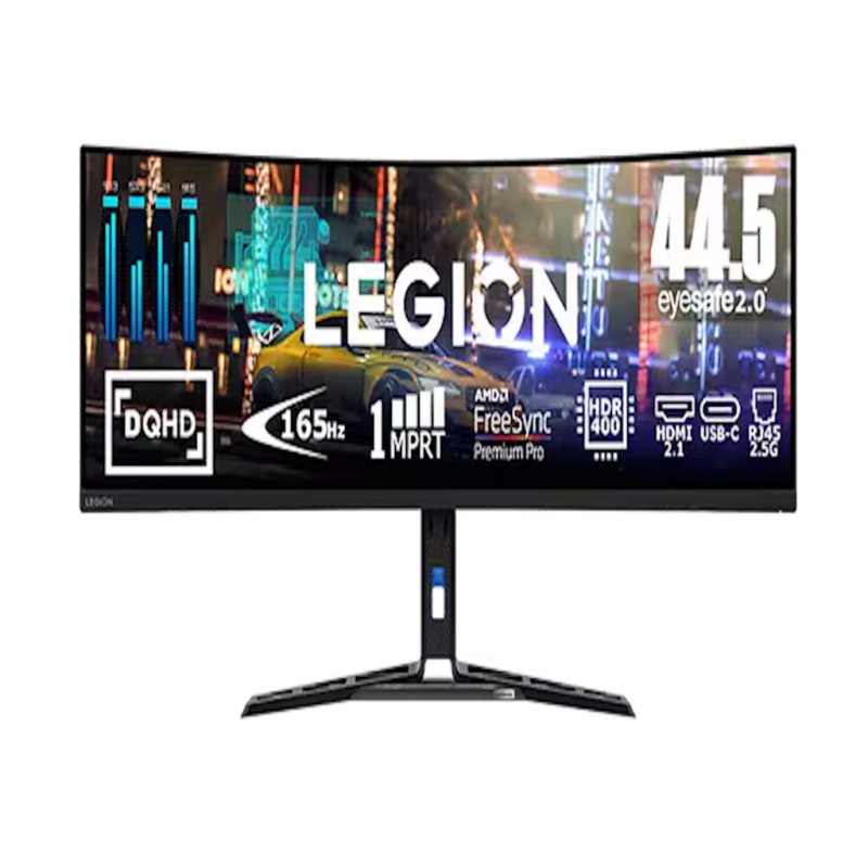 Monitor LENOVO Legion R45w-30 44.5"/5120x1440/VA/165Hz/1ms/Tilt, Swivel, Height/4xUSB, 1xUSB-C/2x HD