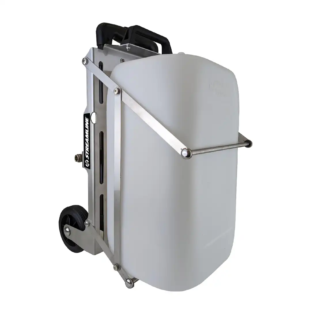 Streamflo Mini 12L kolica sa baterijom, pumpom i punjačem. (DI filter, pumpa 6.9bar, 4l/min, 12V/12Ah)
