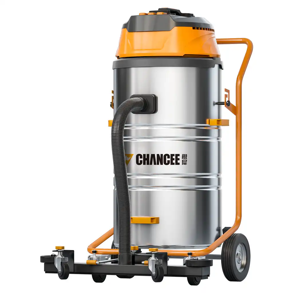 Industrijski usisivač Chancee CG3680 3 Motora HEPA filtracija 99,7% – mokro i suvo usisvanje (80 L, 3.6 kW, 37.5 kPa)