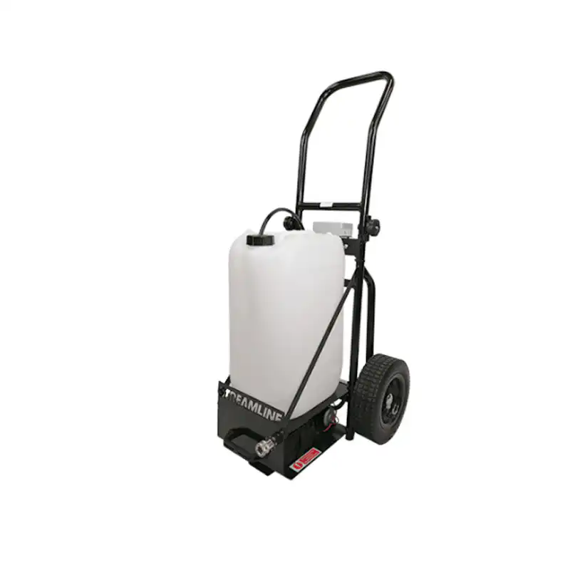 Streamflo 25L – Profesionalni mobilni sistem na kolicima (DI filter 6.9L, 6.9bar, 12V/22Ah)