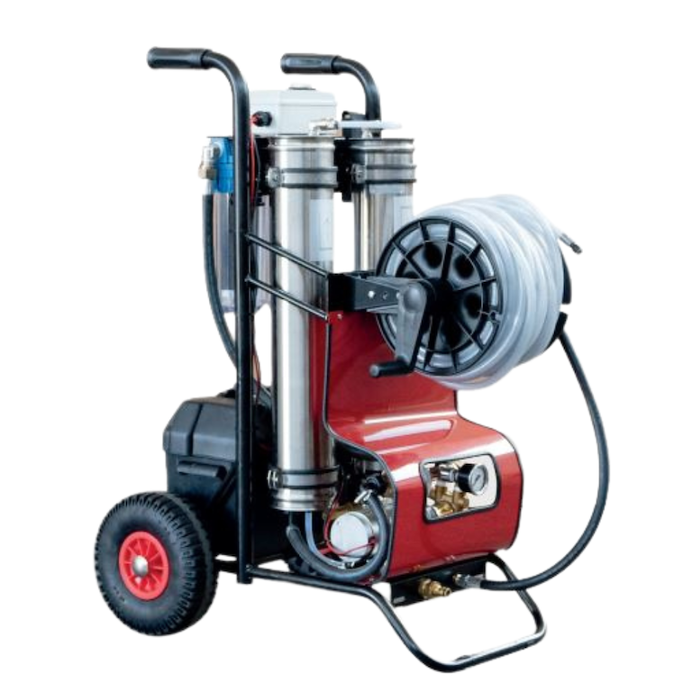 Idromatic Mobile Compact RO baterijski sistem 1×4021 (pumpa 8bar, crevo 25m, 3-stepeni filter sistem)