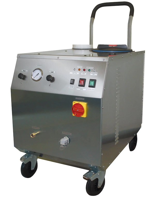 Turbolava 9000 – Industrijski Paročistač trofazni (10 bar | 185°C | 9 kW)