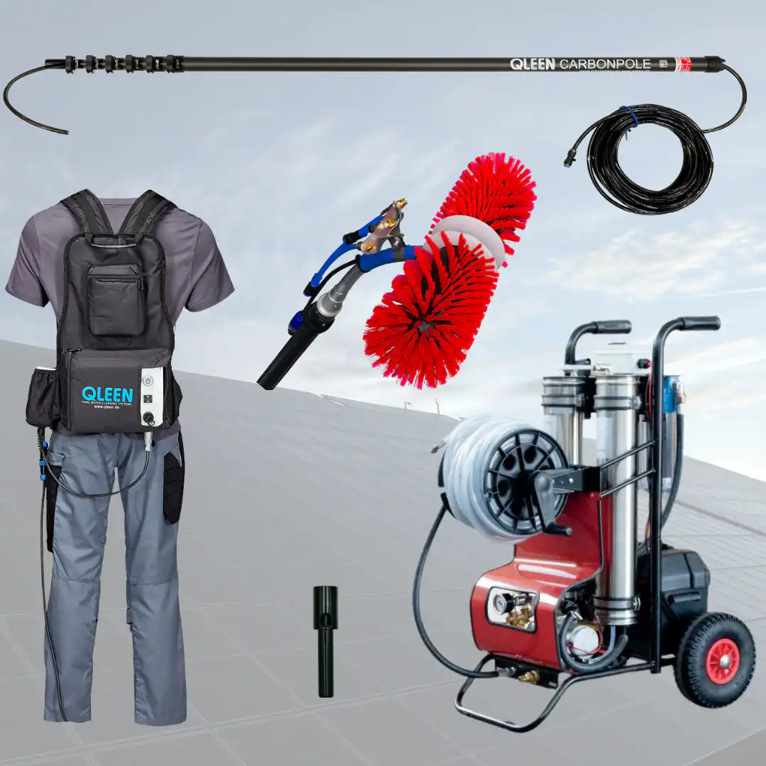 Mobilni Profi Set za solarne panele 12.6m QLEEN-Idromatic