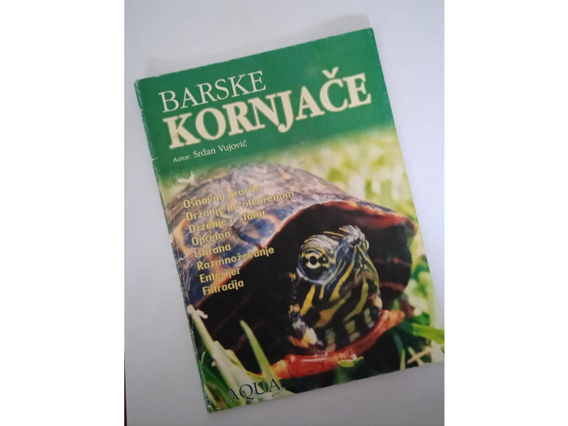 Barske kornjače - priručnik (poštarina 200 dinara)