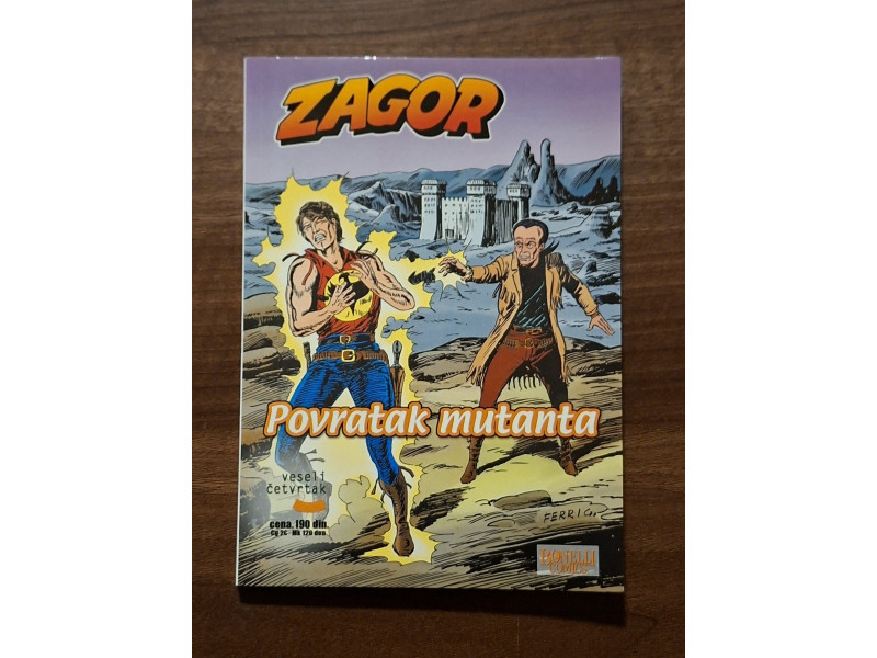 Zagor 28 - Povratak mutanta