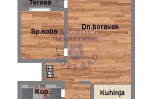 Prodajem Stan-Apartman, Nova Detelinara