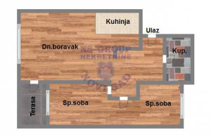 Dvoiposoban stan u modernoj zgradi vrhunskog kvaliteta, 55m2, ADICE