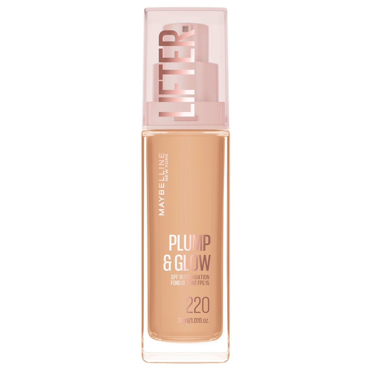 MAYBELLINE TEČNI PUDER LIFTER PLUMP&GLOW 220 30ML