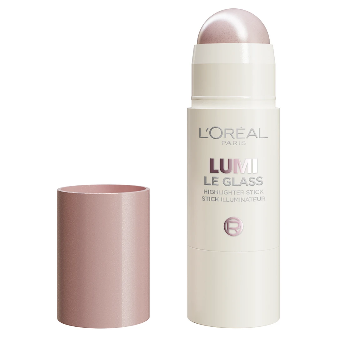 LOREAL HIGHLIGHTER U STIKU LUMI LE GLASS 620 GLASSY PINK BALLET