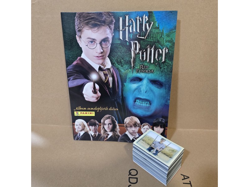 Harry potter i red feniksa prazan album i full set