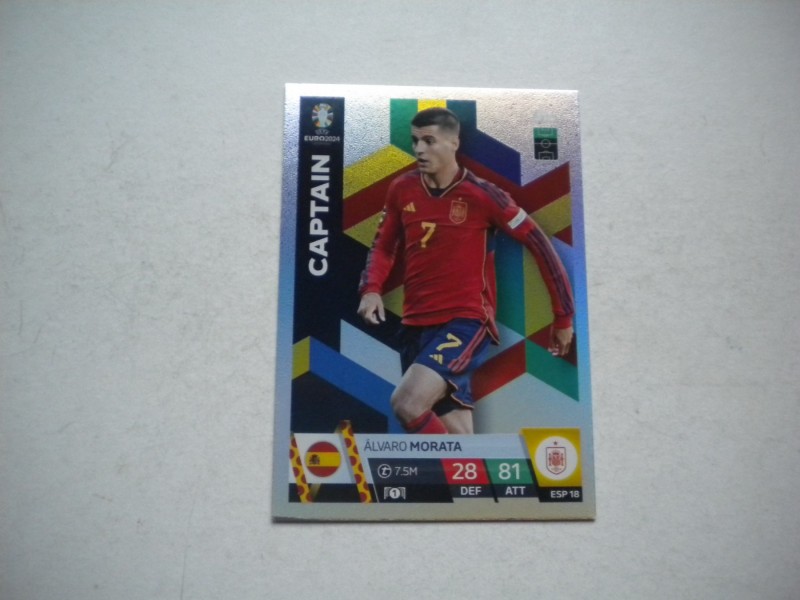 EURO2024 - ESP 18 MORATA CAPTAIN