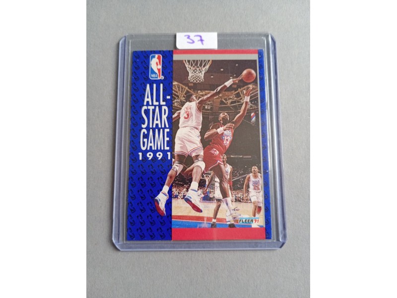 37. FLEER NBA 1991 -ALL STAR GAME 1991