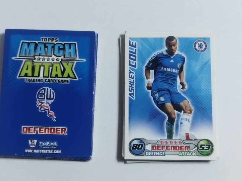 Match Attax- premier liga. Topps. lot 32kom