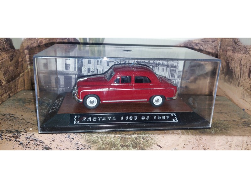 DeAgostini Legendary Cars Zastava 1400 BJ (1957) 1:43