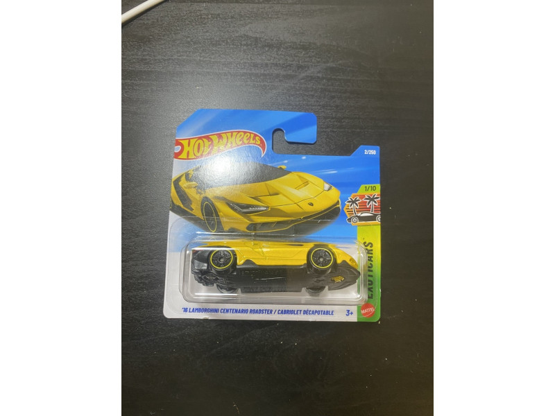 hot wheel 16 lamborghini centenario roadster cabriolet