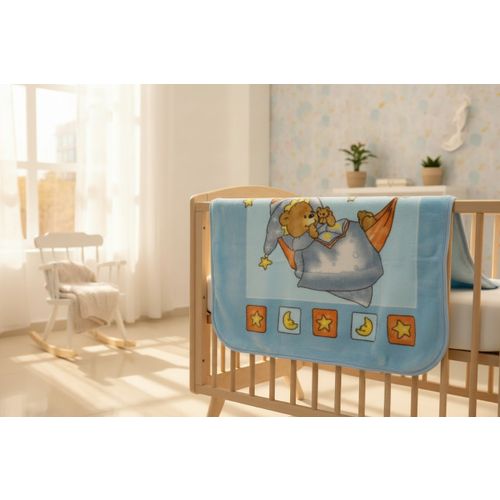 Bebi ćebe Sweet Winnie -100x120cm Blue color