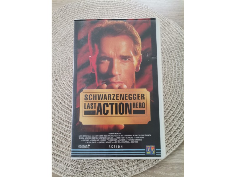 VHS Last action hero (Arnold Schwarzenegger)