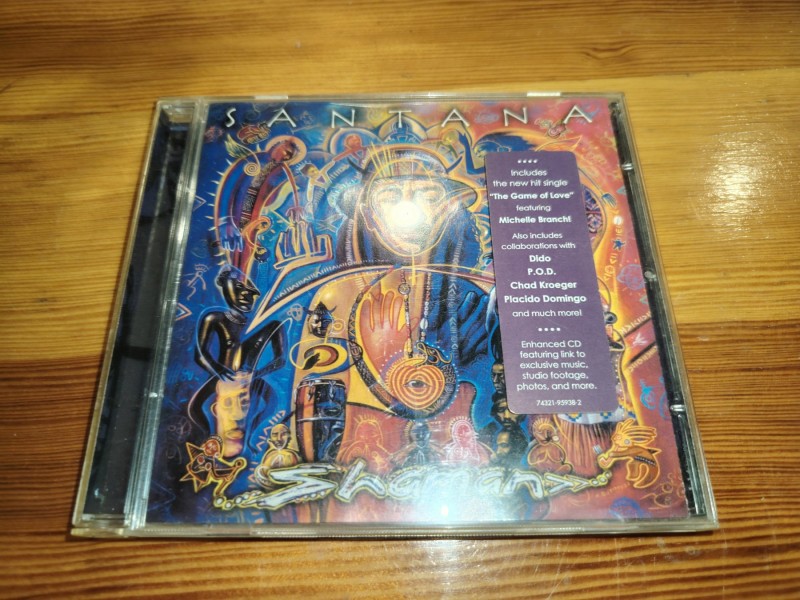 Santana – Shaman (Europe CD 2002)