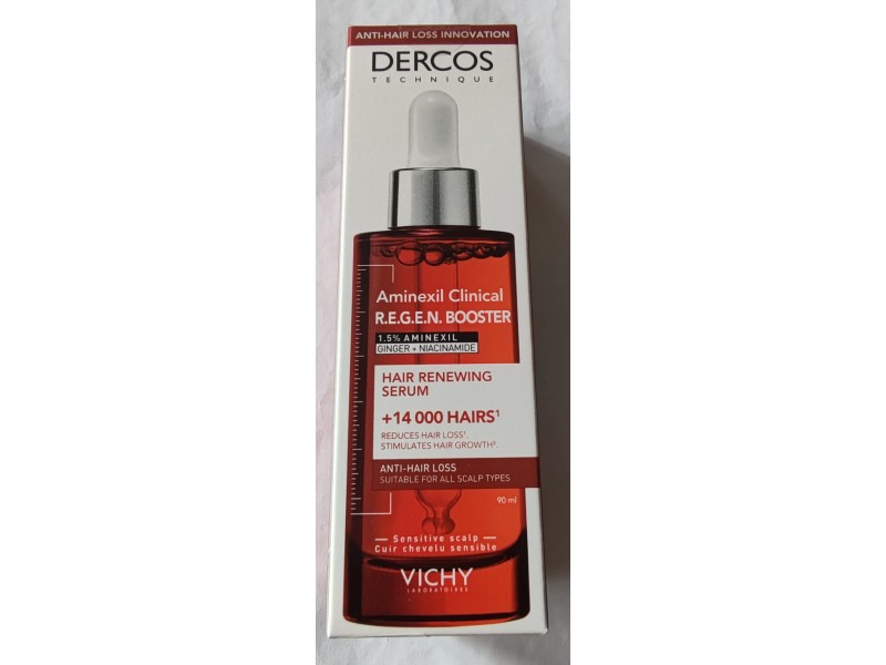 VICHY Aminexil regen booster serum NOVO