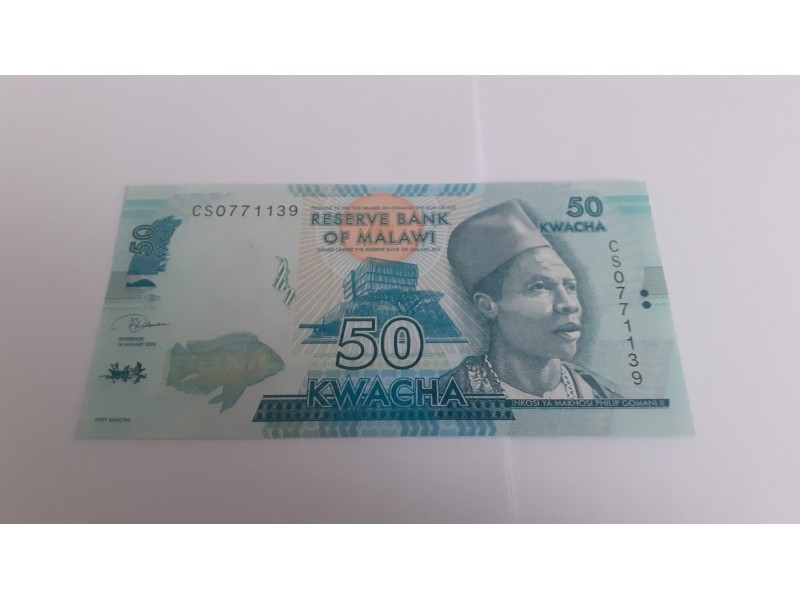 MALAWI - 50 KWACHA - 2020