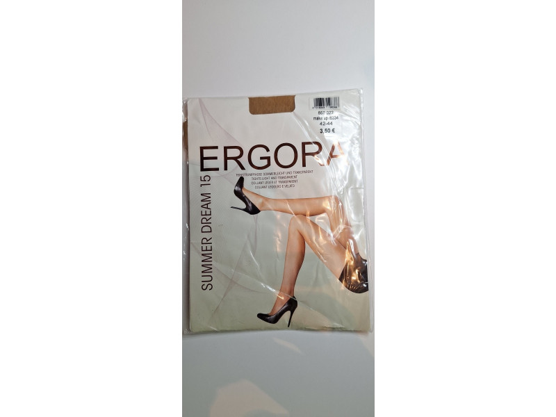 ERGORA light transparentne čarape 15den NOVO 3vel