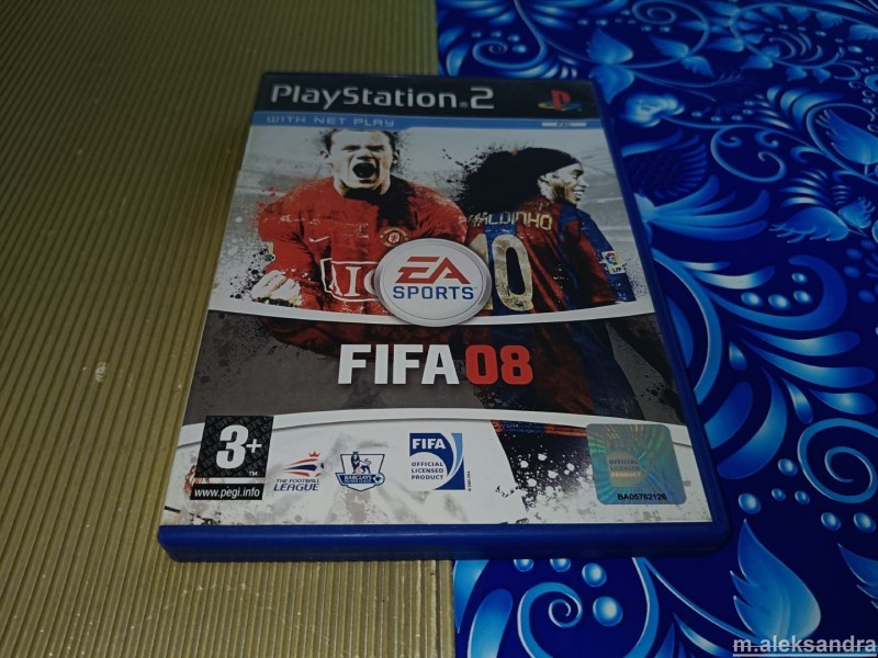 Sony PS2 igra FIFA 08 UK
