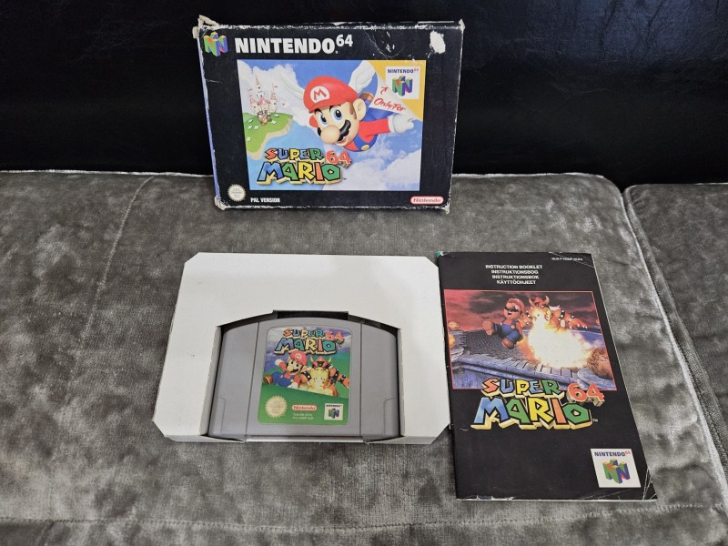 Super Mario 64 Nintendo ORIGINAL