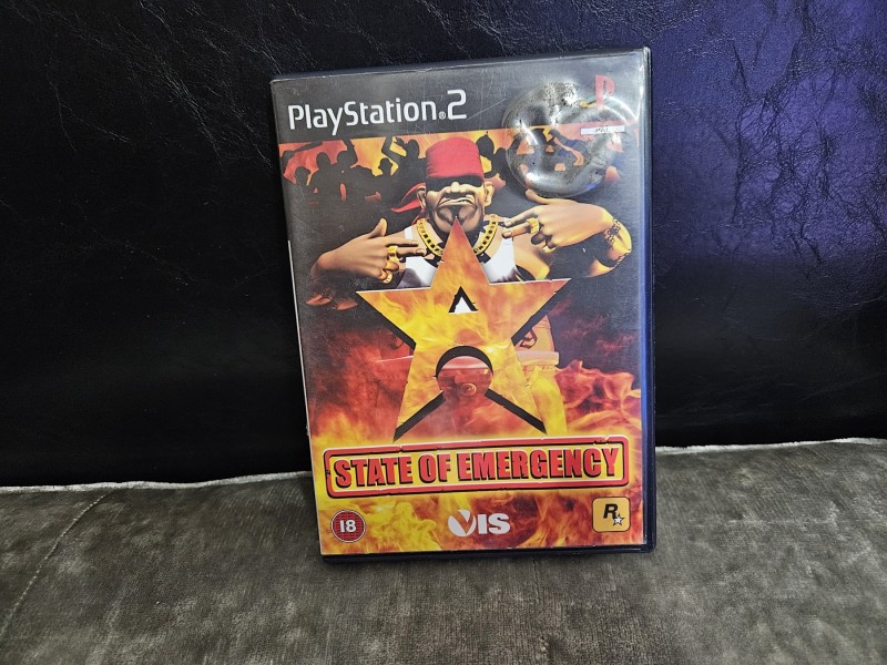 State of Emergency Sony PS2 Rockstar Game