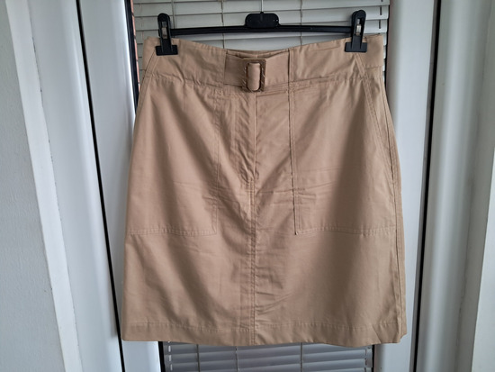 H&M safari midi suknja sa kaisem vel 42