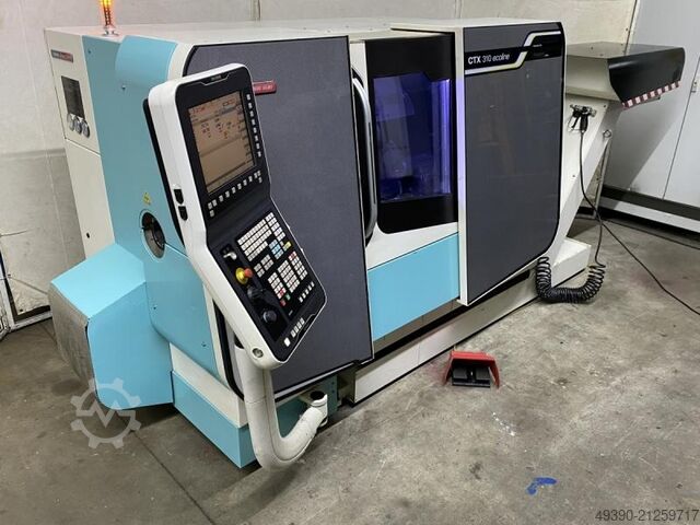 CNC strug sa pogonjenim alatnim stanicama, automatski strug, strugačko-glodalica, BAZ obradni centar
DMG MORI SEIKI - GILDEMEISTER CTX 310 ecoline